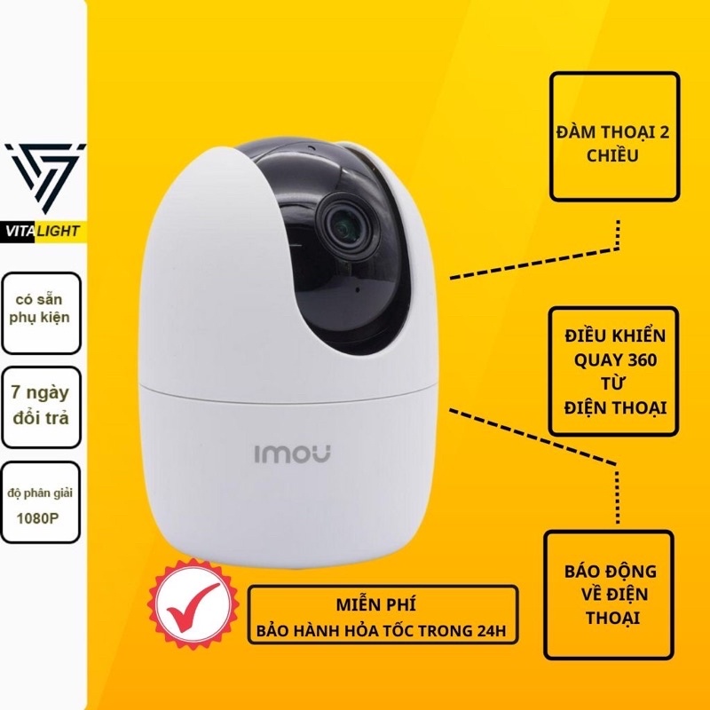 Camera Wifi Imou A22 DAHUA 2M FullHD Hàng Chính Hãng | Shopee Việt Nam