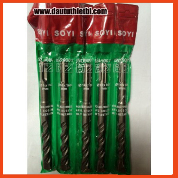 Mũi khoan bê tông 12x160mm SOYI,dùng cho máy khoan bê tông phổ thông ...