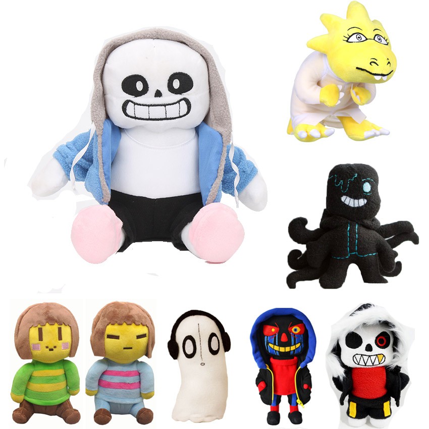 Thú nhồi bông hình nhân vật Sans trong Undertale | Shopee Việt Nam