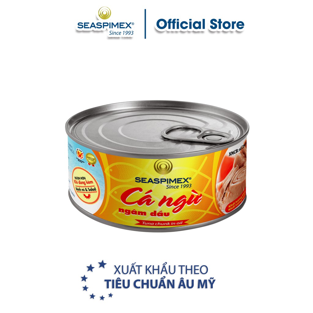 Cá ngừ ngâm dầu SEASPIMEX 185gr | Shopee Việt Nam