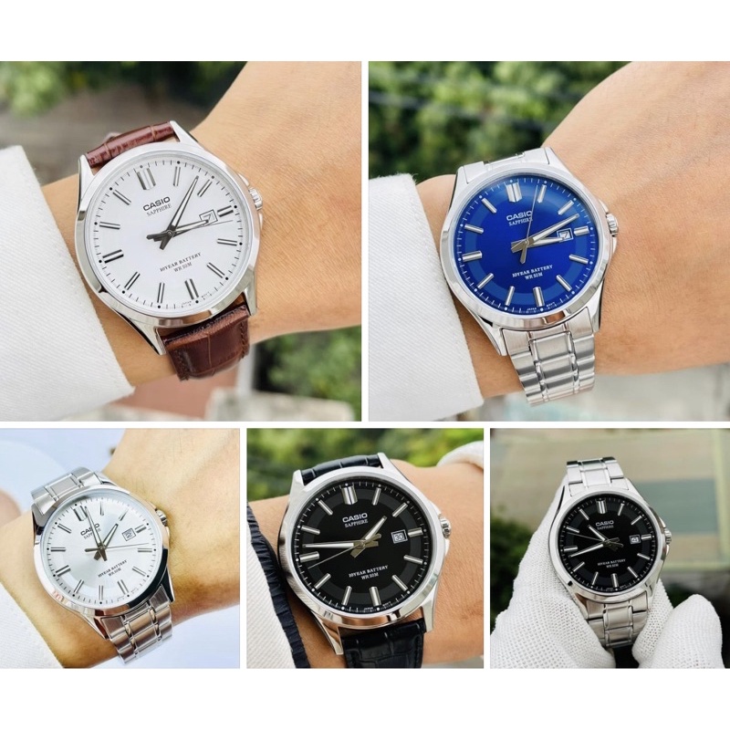 Đồng hồ nam Casio Mts-100 chính hãng ( Fullbox thiếc ) | Shopee Việt Nam