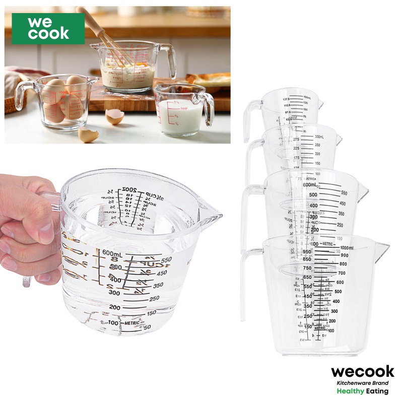 Cốc ly đong định lượng dung tích 150/300ml WECOOK - Dụng cụ đo lường ...