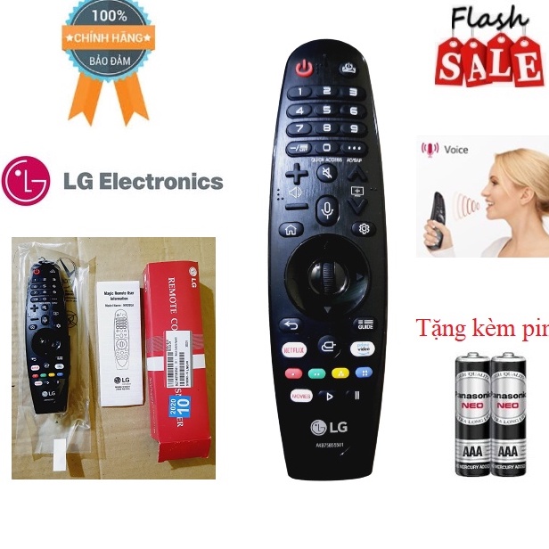 (KHIỂN GIỌNG NÓI) LG Magic Remote MR20GA Điều Khiển Smart Tivi LG ,2019 ...