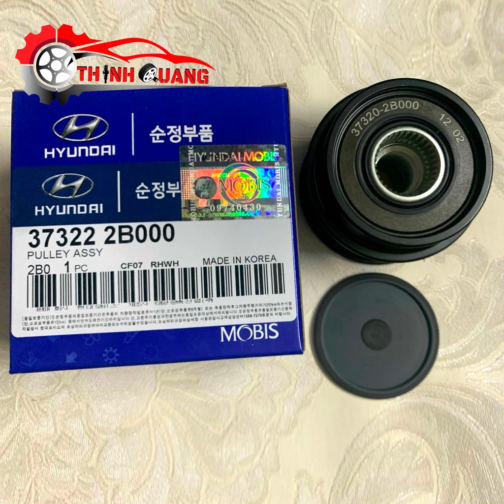 Puly máy phát KIA CERATO, FORTE, CARENS, HYUNDAI TUCSON, I20, ACCENT ...