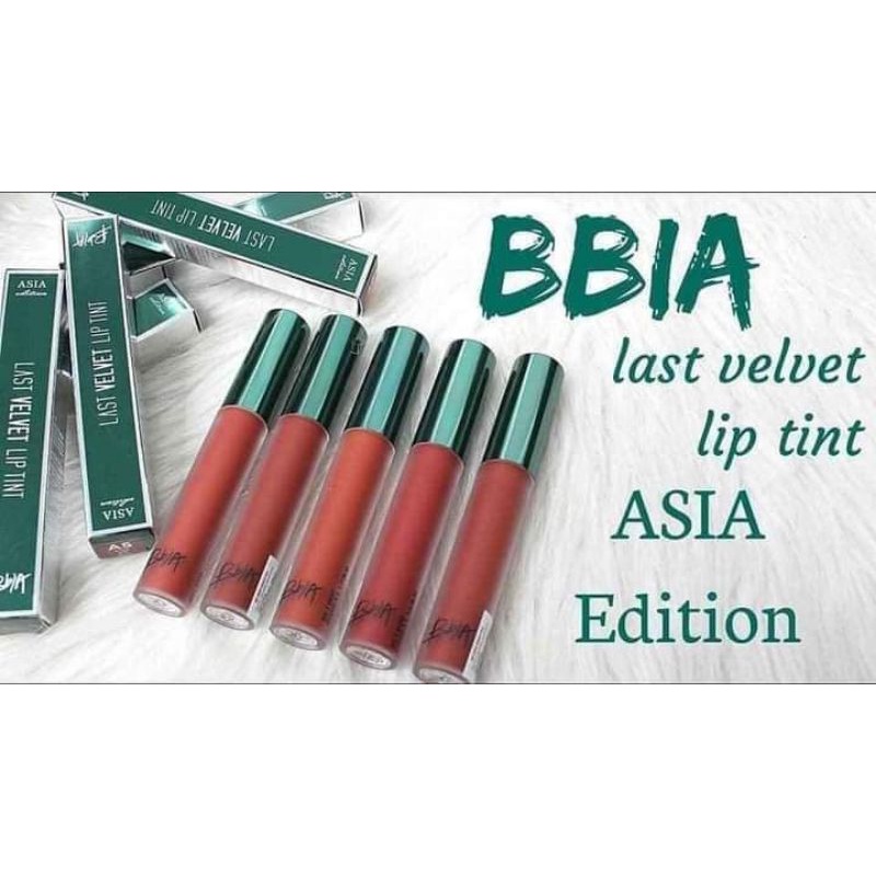 [Chính Hãng] Son kem Bbia Last Velvet Lip Tint Asia Edition | Shopee Việt Nam