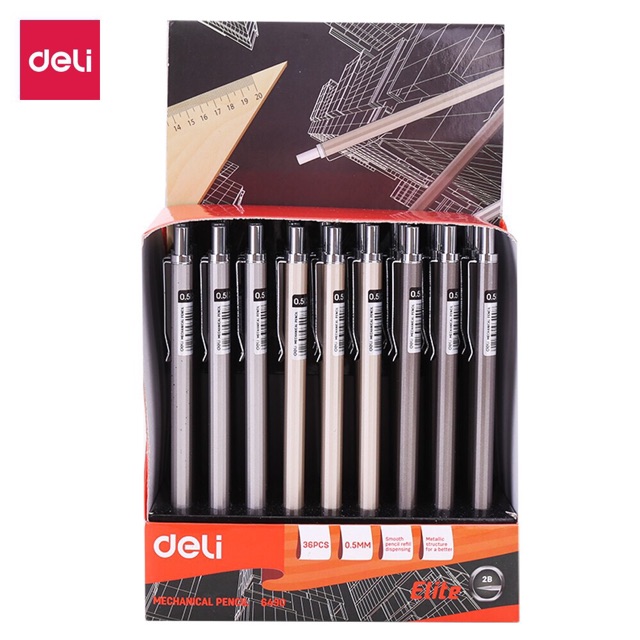 Bút chì kim Deli 6490 0.5mm | Shopee Việt Nam