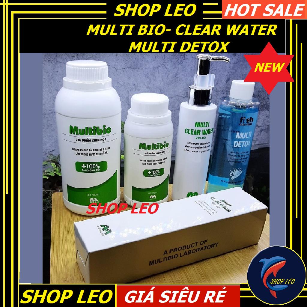 Multibio- clear Water- multi Detox-Vi Sinh-Làm Trong Nước Nhanh-Khử Độc ...