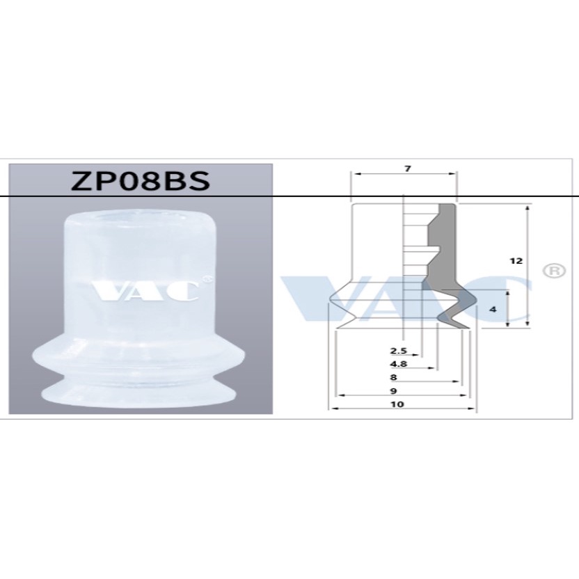 Giác hút chân không SMC ZP06/08/10/13/16/20/25/32/40/50BS/BN | Shopee ...