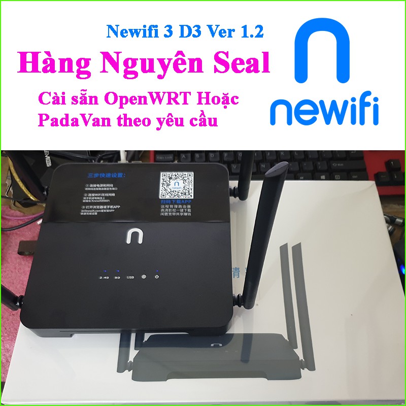 Bộ phát wifi Newifi 3 D2 Ver 1.2 - Hai Băng tần - Mới 100% | Shopee Việt Nam