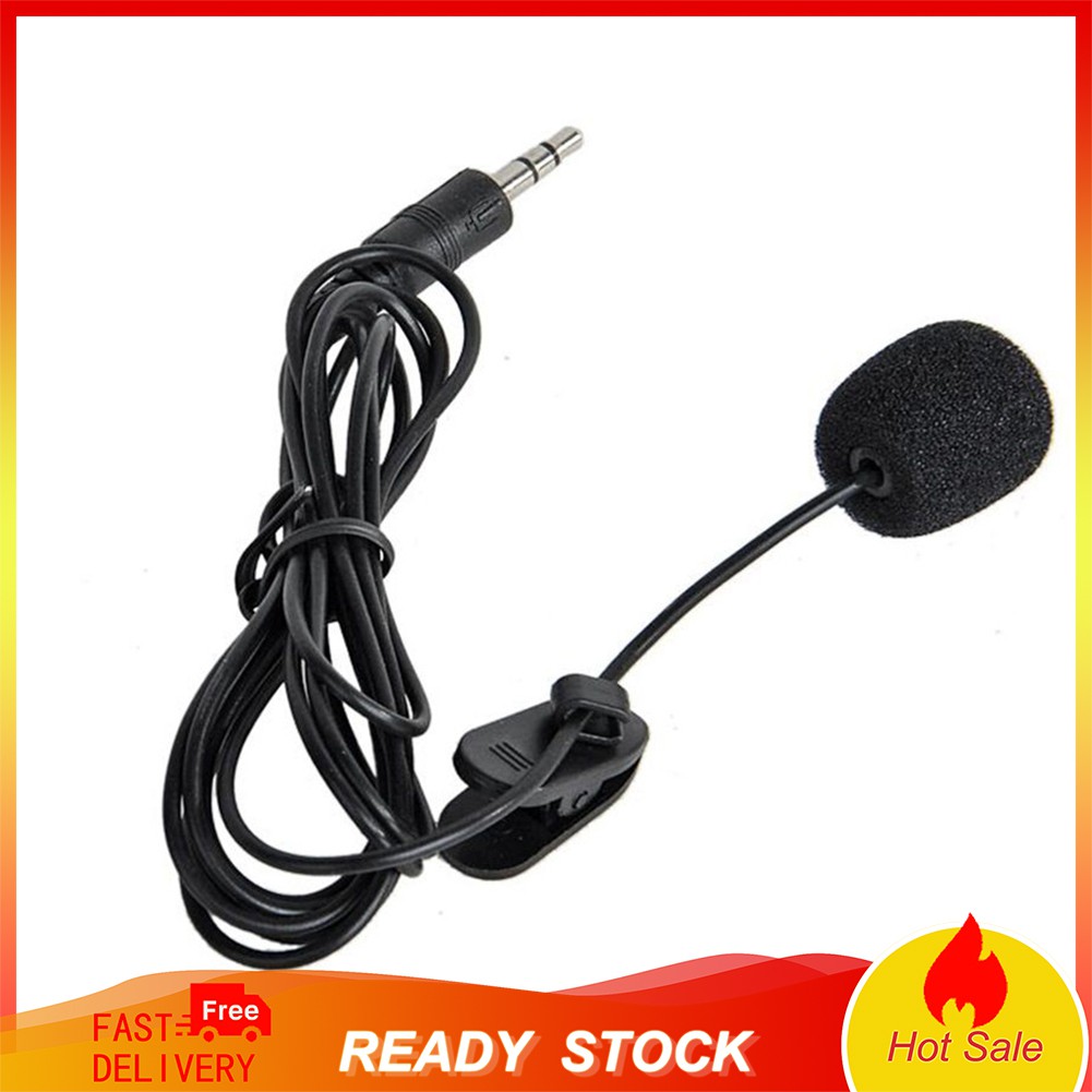 Micro thu âm mini có kẹp dành cho điện thoại/laptop/máy tính bảng ...
