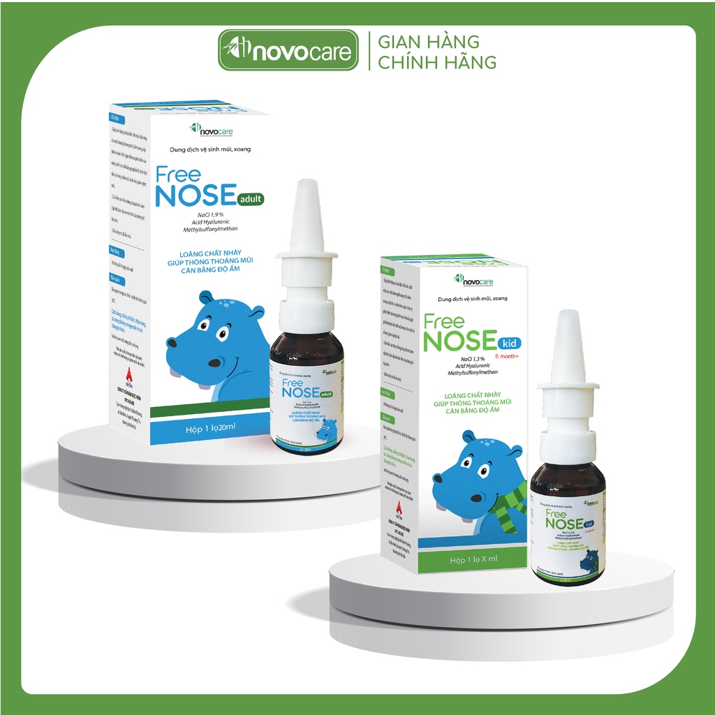 Nước Muối Ưu Trương Freenose Giúp Làm Sạch, Hỗ Trợ Kháng Khuẩn Giúp ...