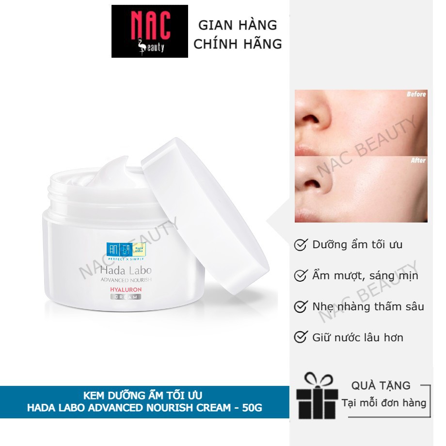 Kem Dưỡng Ẩm Tối Ưu Hada Labo Advanced Nourish Cream 50g | Shopee Việt Nam