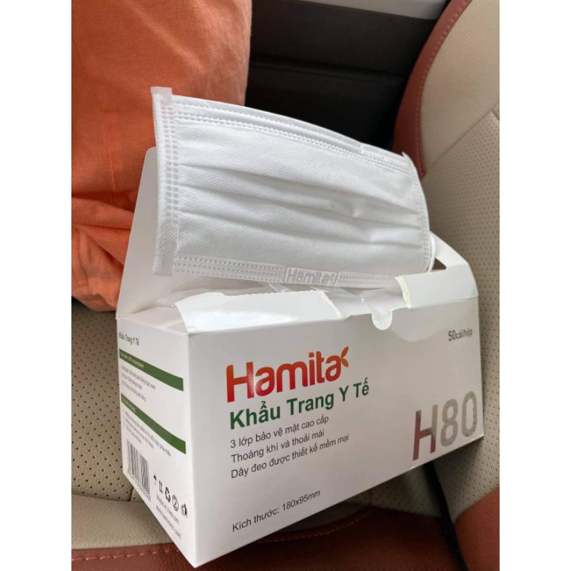 Khẩu trang Hamita H80 cao cấp (White) | Shopee Việt Nam