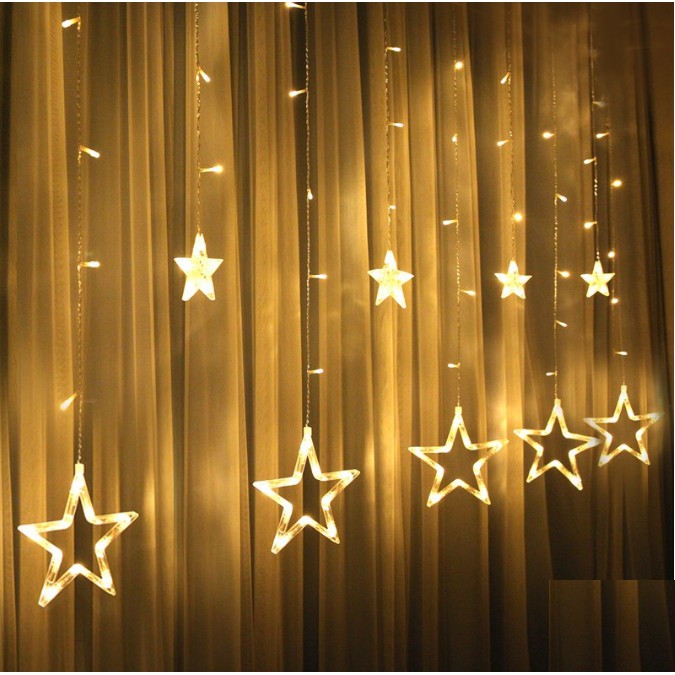 Bộ đèn sao lớn chuỗi thả mành LE13 | Shopee Việt Nam