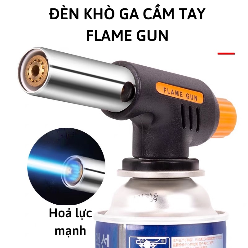Đèn Khò Ga Cầm Tay Flame gun, đầu khò ga tự động, den kho ga,khò hàn ...