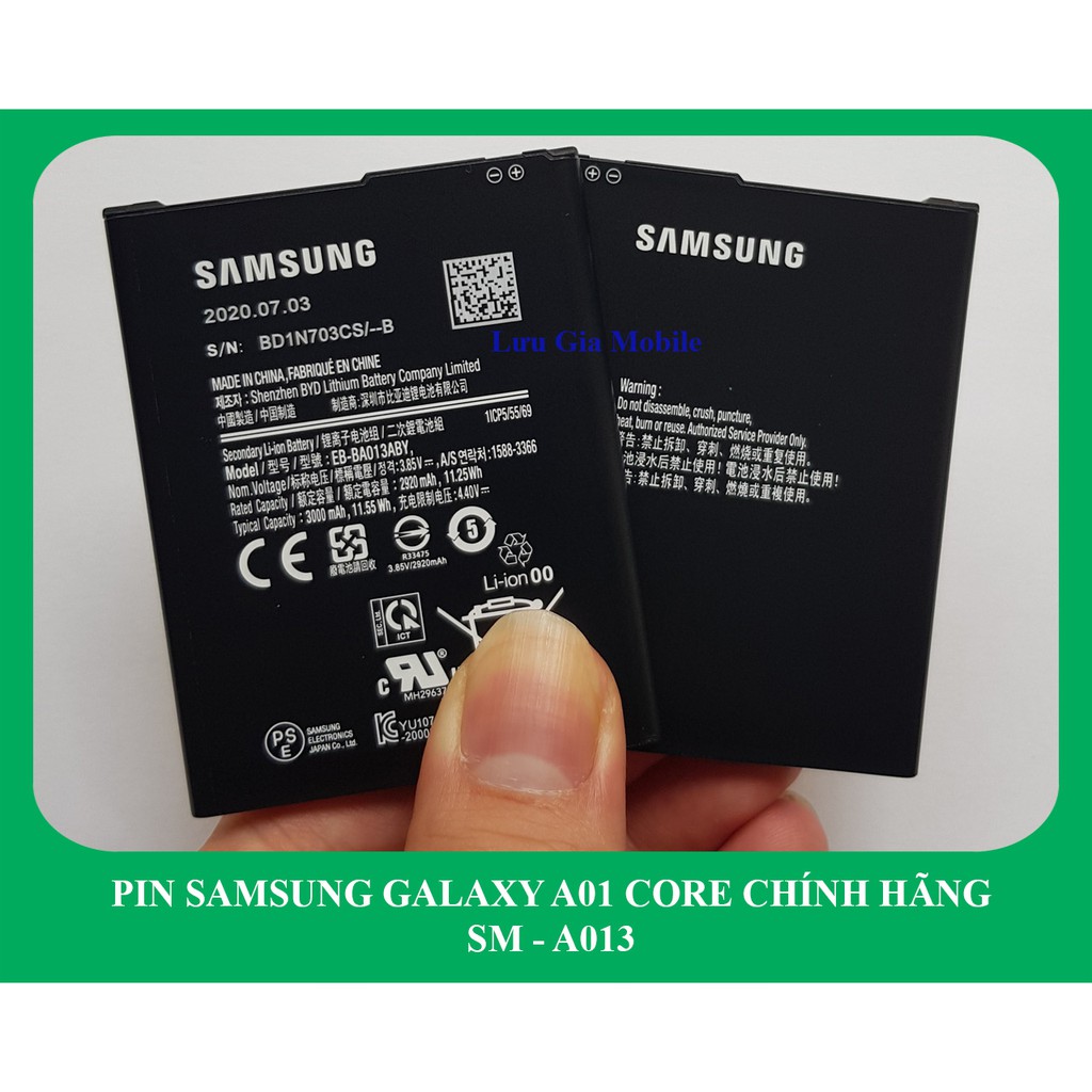 Pin Samsung Galaxy A01 Core chính hãng A013 | Shopee Việt Nam