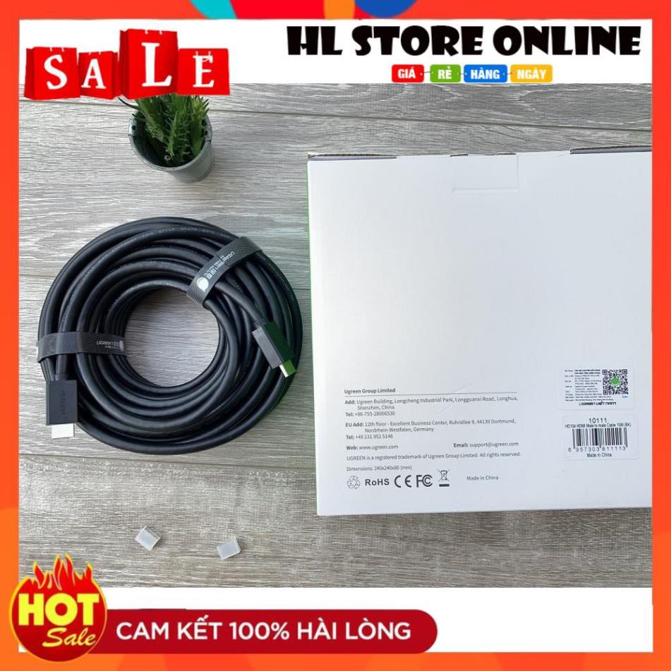 💖 Cáp HDMI Dài 15M Cao Cấp Hỗ Trợ 4k 2k Chính Hãng Ugreen - UG - 10111 ...