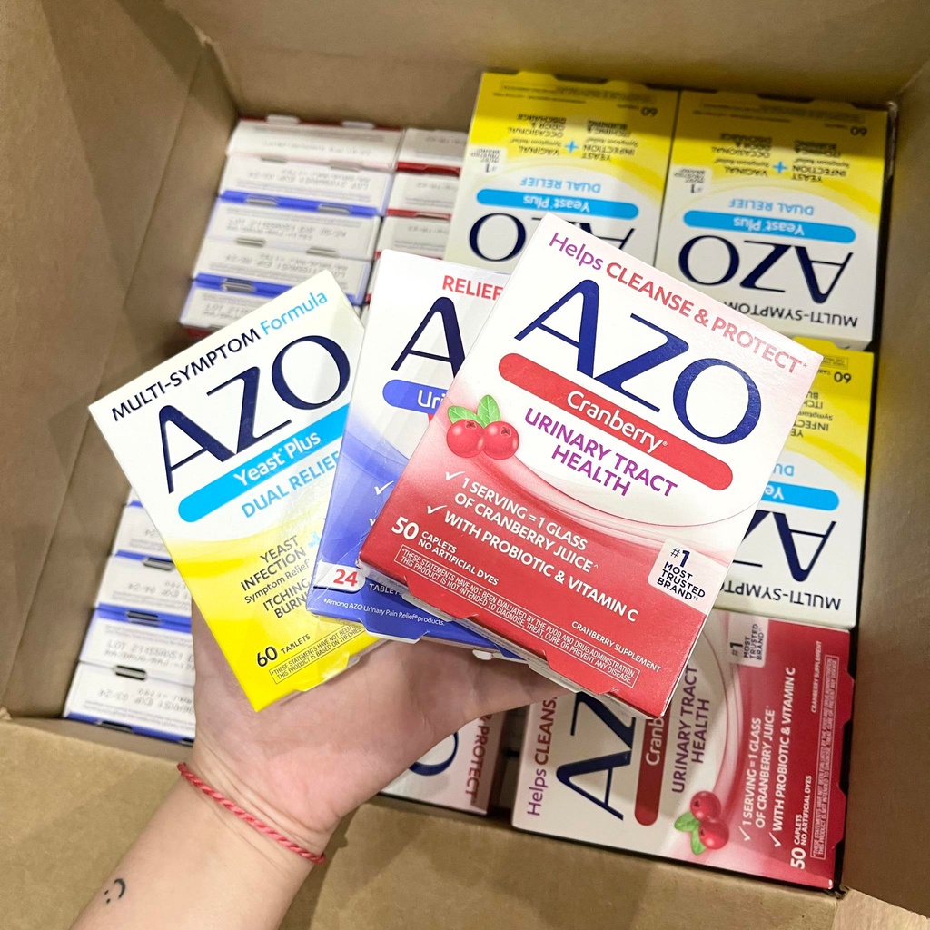 Viên uống Azo dành cho đường tiết niệu | Shopee Việt Nam
