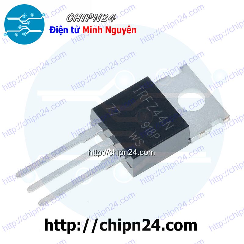 [2 CON] (KT1) Mosfet IRFZ44 TO-220 41A 55V Kênh N (FZ44 Z44) | Shopee ...