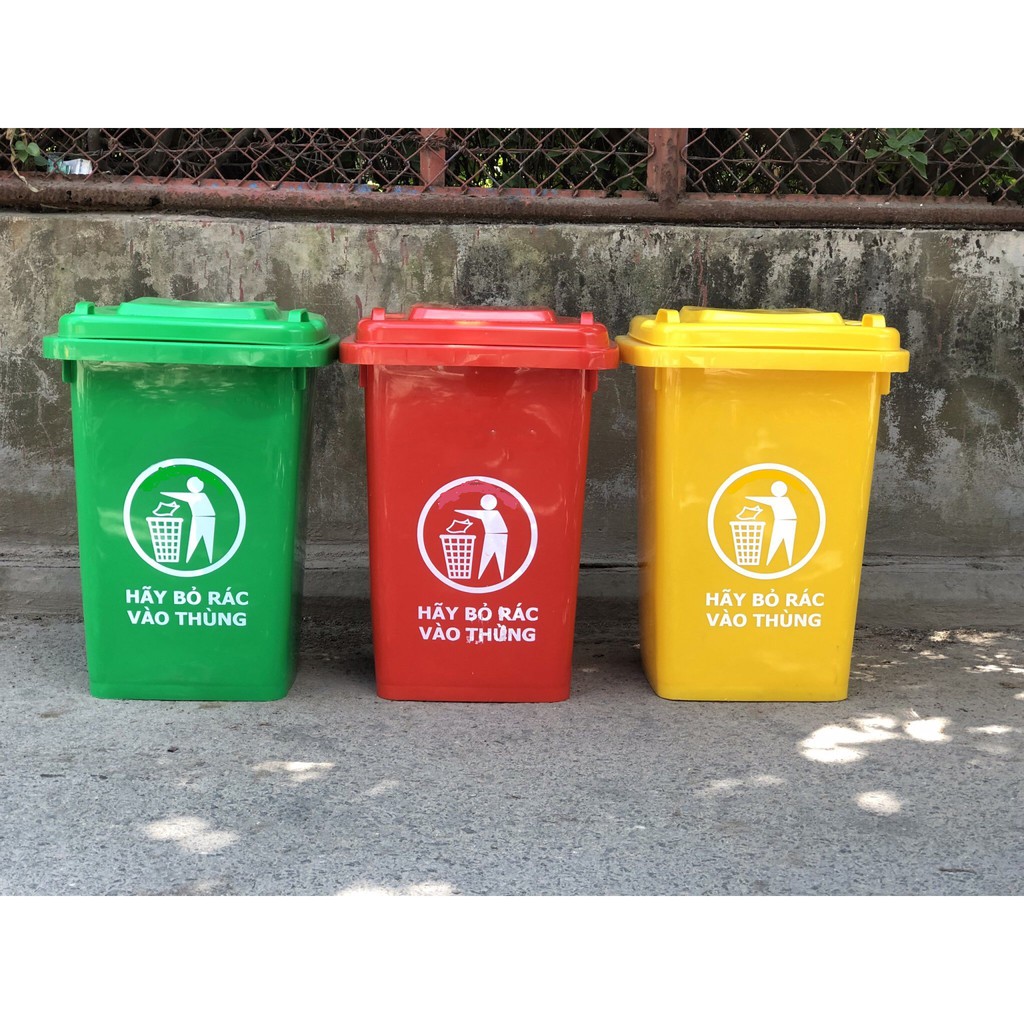 Thùng Rác Nhựa 60L PC | Shopee Việt Nam