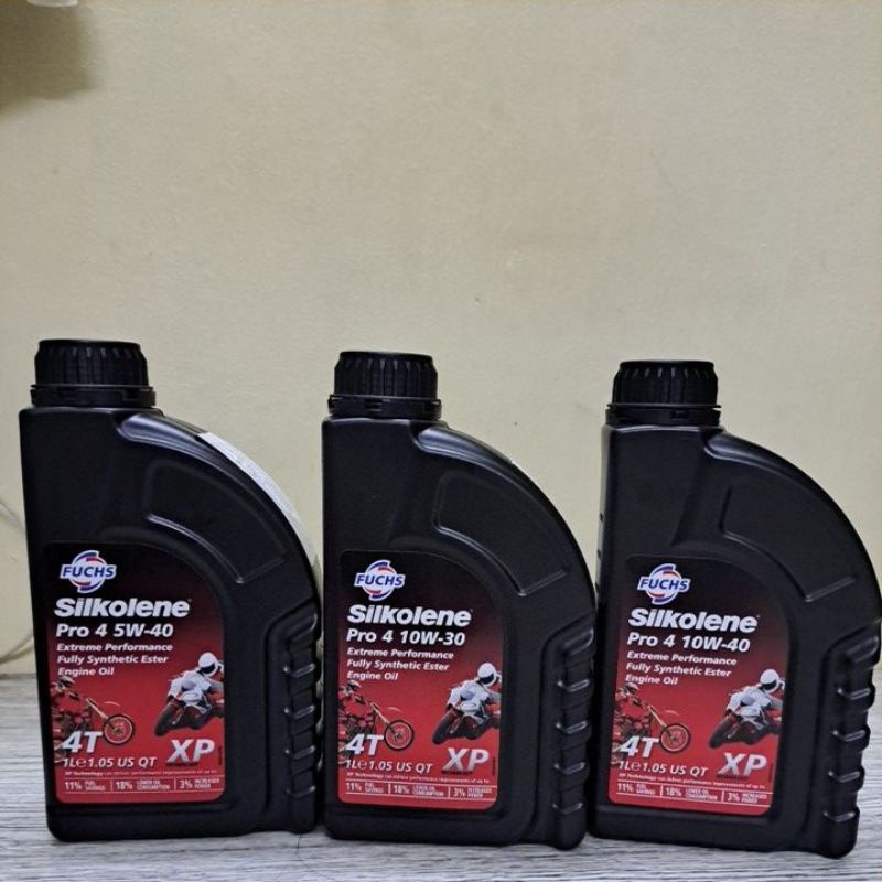 Nhớt Fuchs Silkolene Pro4 XP 10W30 5W40 10W40 | Shopee Việt Nam