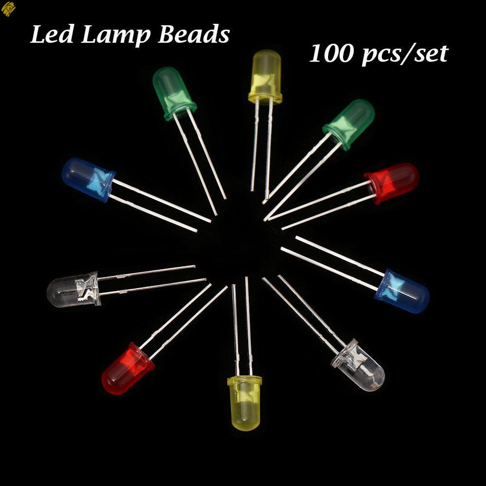 100 Đèn Led 5mm Màu Trắng | Shopee Việt Nam