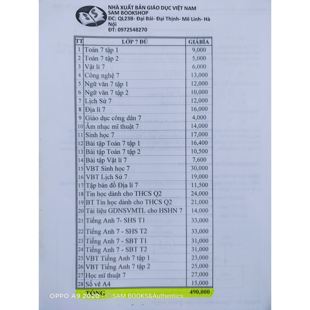 SGK 7 (trọn bộ 32q) | Shopee Việt Nam
