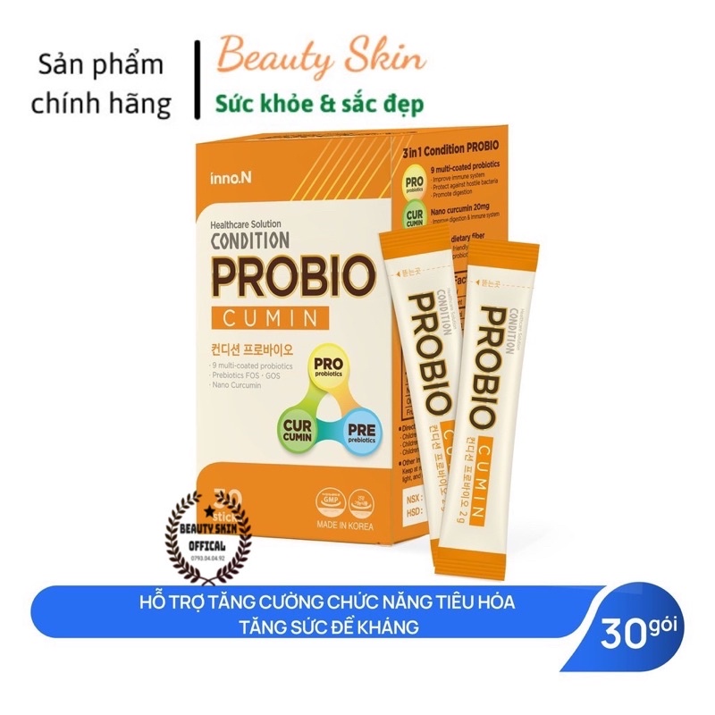 Men Vi Sinh CONDITION PROBIO - Bổ Sung Lợi Khuẩn, Tăng Cường Tiêu Hóa ...