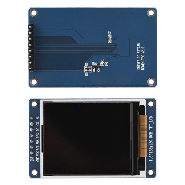 Màn Hình Hiển Thị LCD TFT Đủ Màu SPI 1.8 Inch 128X160, Chip Điều Khiển ...
