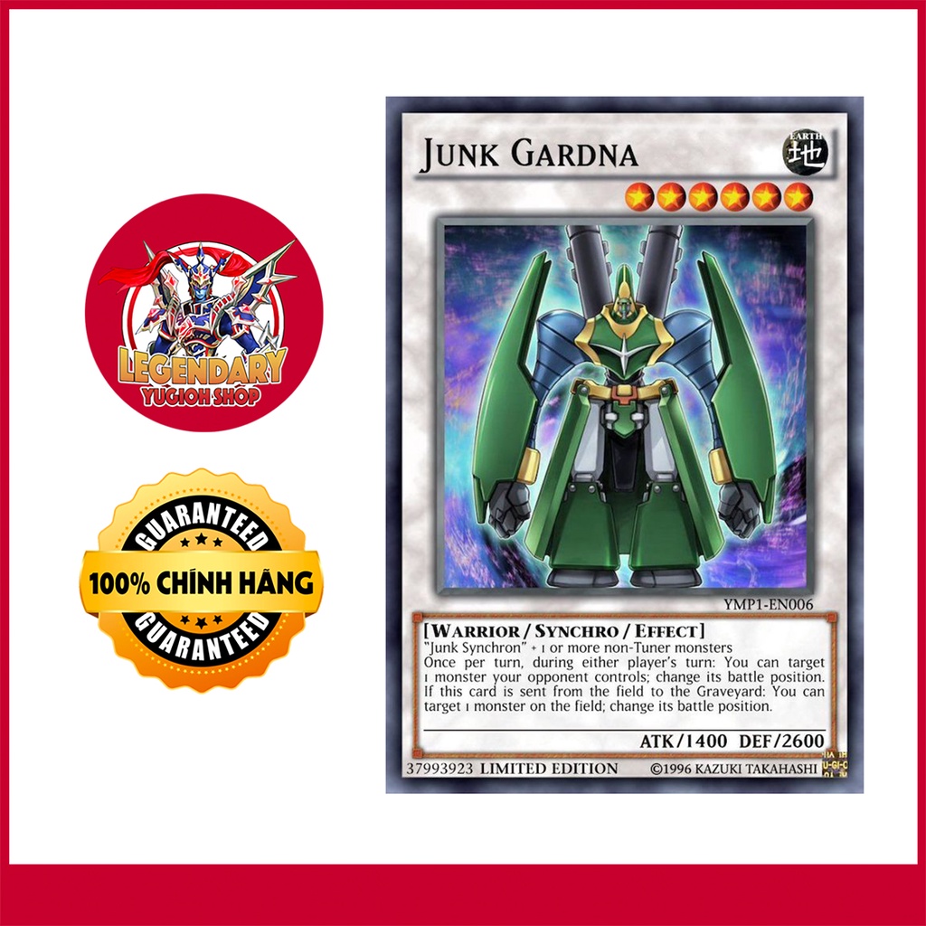 [Thẻ Bài Yugioh Chính Hãng] Junk Gardna | Shopee Việt Nam