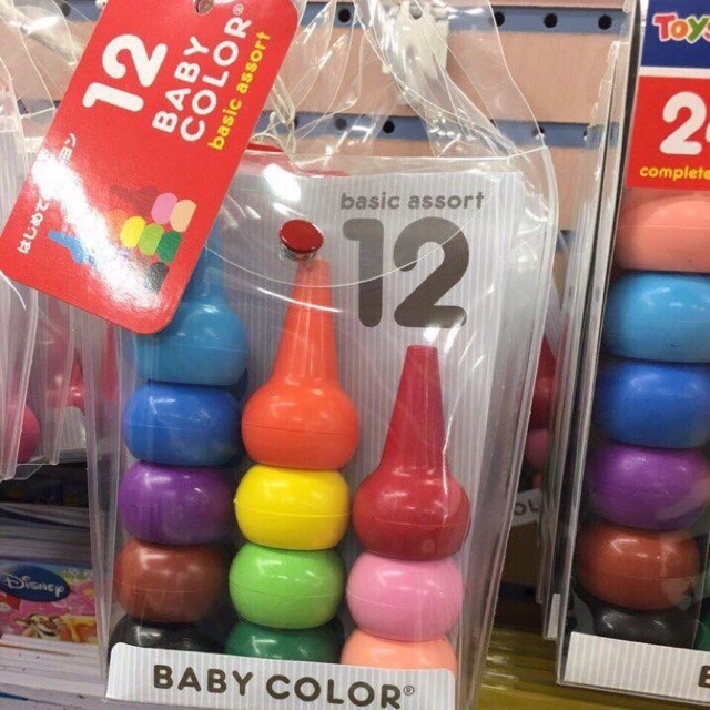 Sáp màu an toàn Baby color Nhật | Shopee Việt Nam