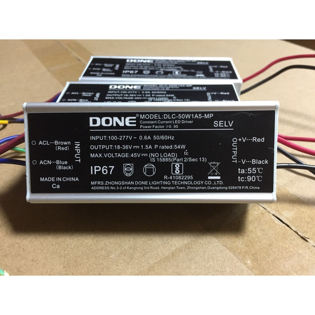 Nguồn led driver DONE 50W - 1500mA DONE DL 1A5 MP | Shopee Việt Nam