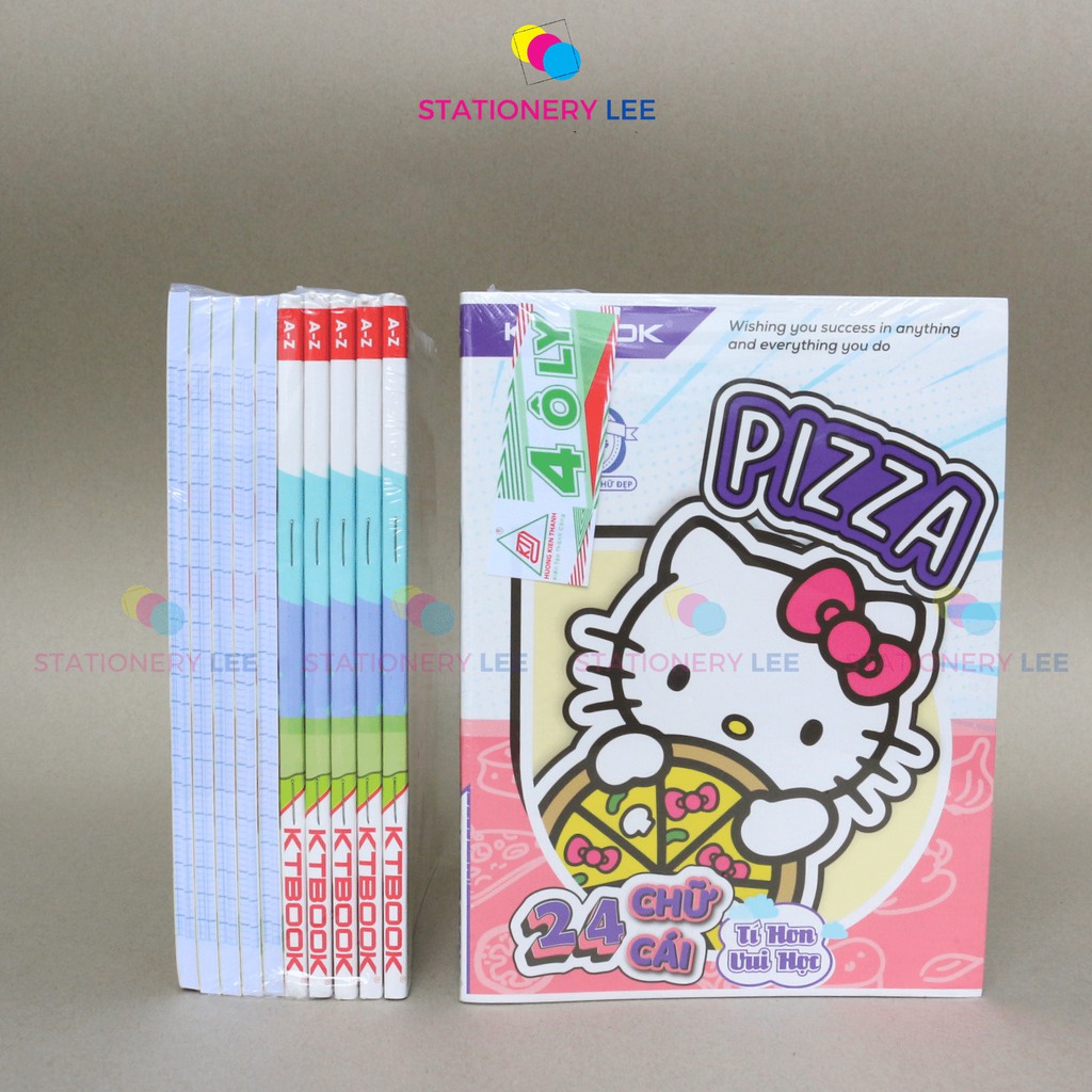 Gói 10 cuốn Tập Học Sinh Cao Cấp Chuyên Rèn Chữ Đẹp 24 Chữ Cái KTBOOK giấy trắng không lem ĐL ...