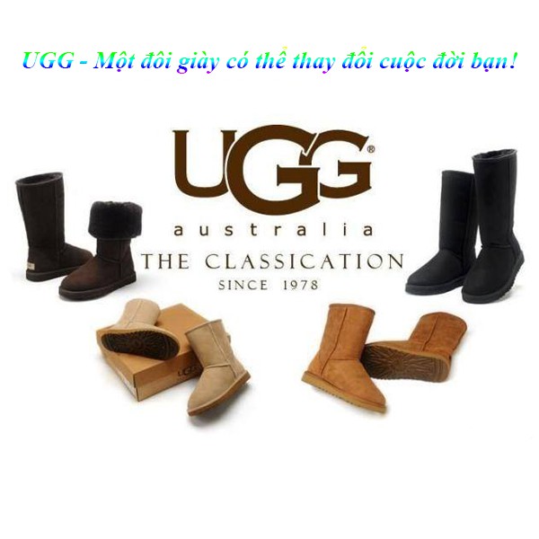 Giầy UGG Australia Hàng chuẩn Xuất dư. | Shopee Việt Nam