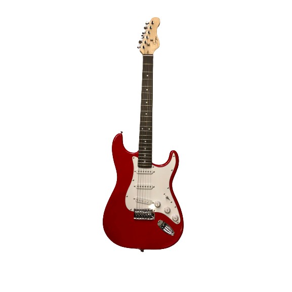 Guitar Điện Saiger 3 mobin màu đỏ | Shopee Việt Nam