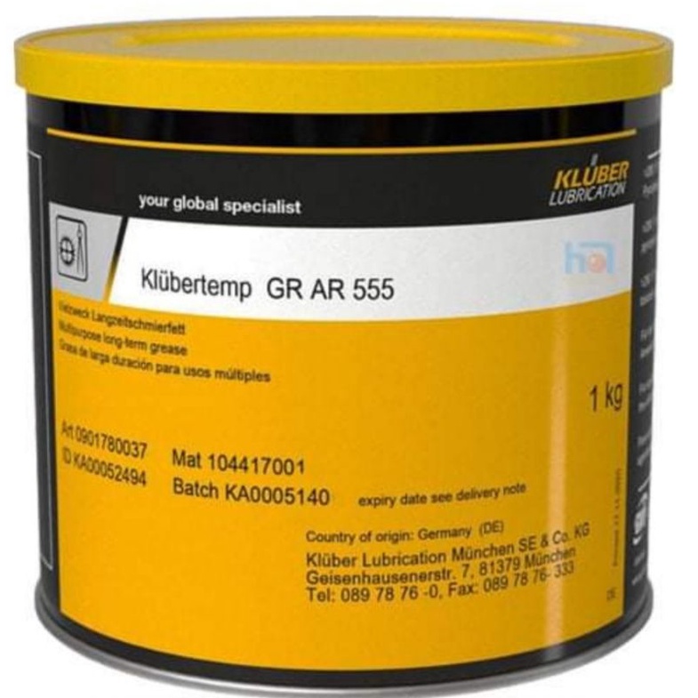 MỠ CHỊU NHIỆT KLUBERTEMP GR AR 555 (1KG) | Shopee Việt Nam