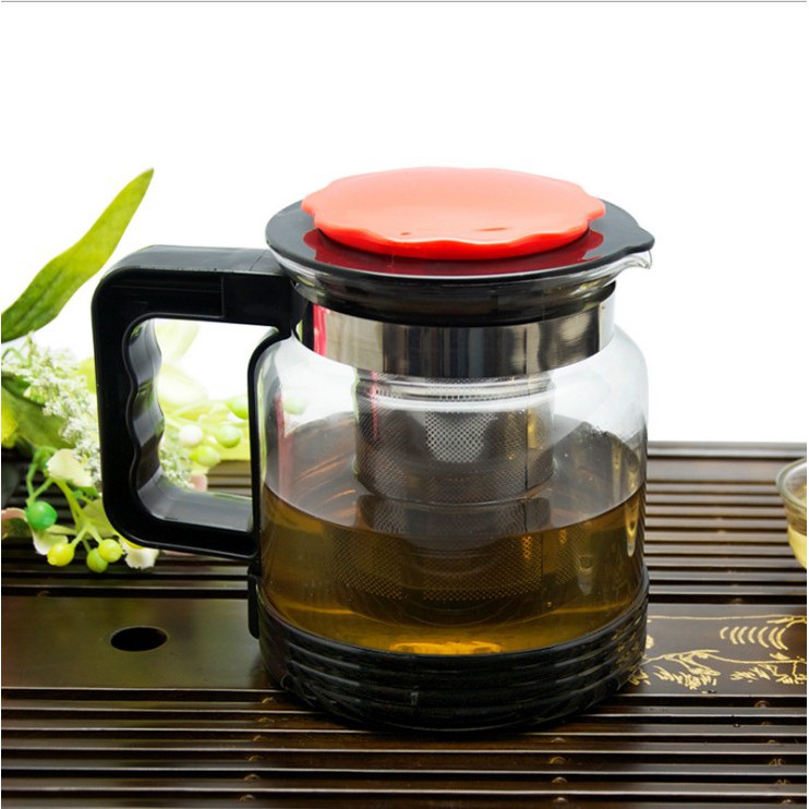 Ấm pha trà Glass TeaPot cao cấp 1.8L | Shopee Việt Nam