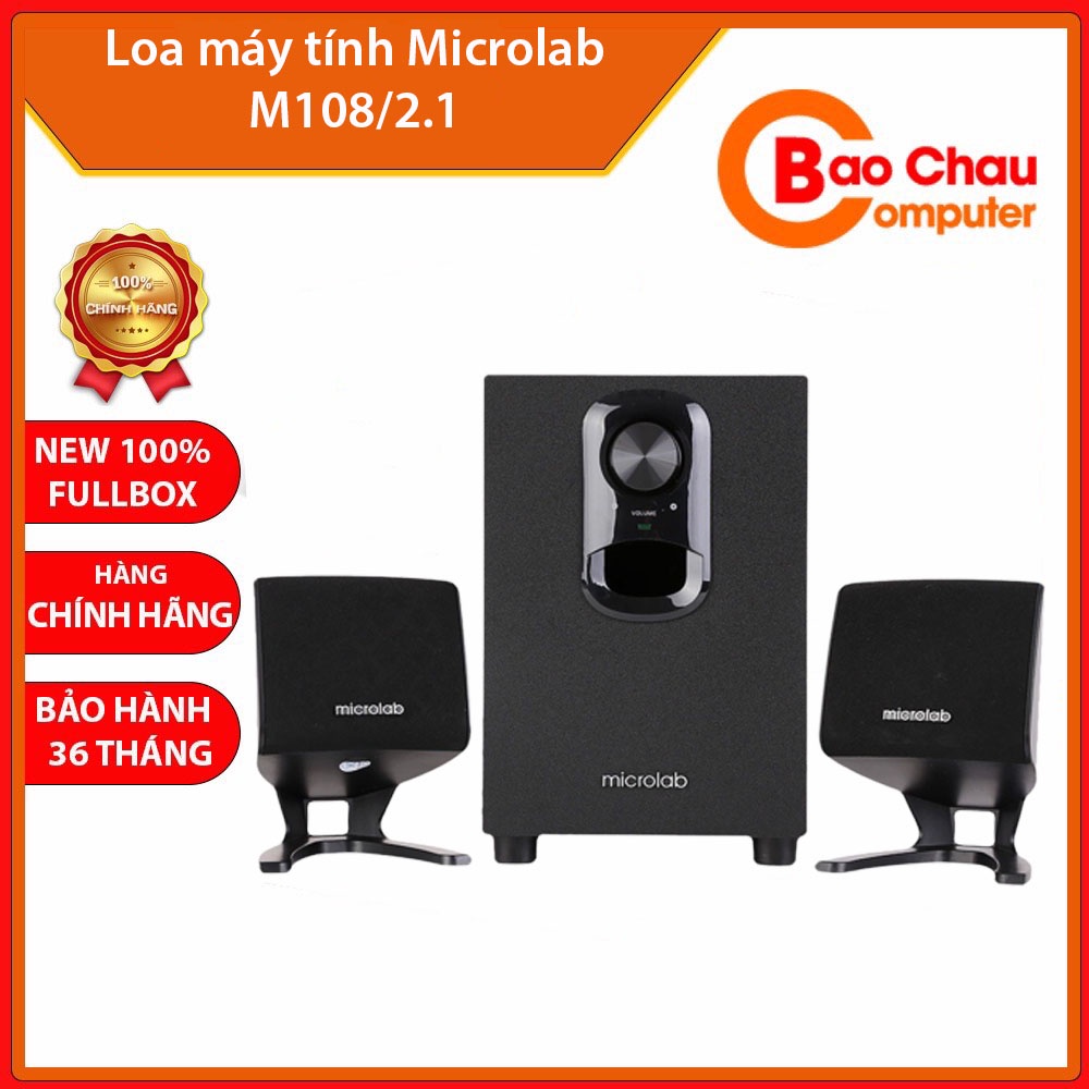 Loa vi tính Microlab M108/2.1 | Shopee Việt Nam