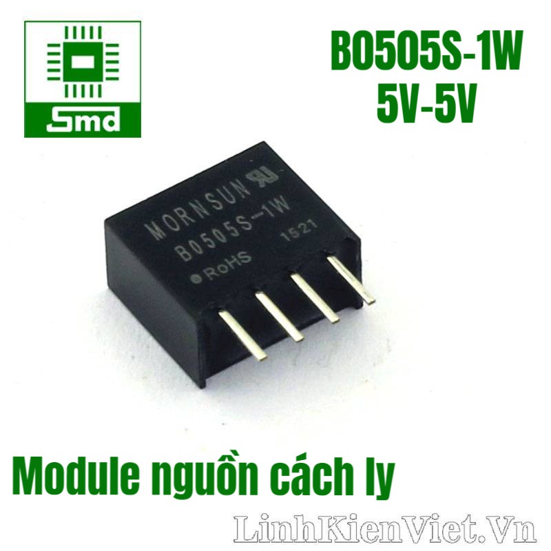 Module nguồn cách ly B0505S-1W DC-DC (5V-5V) | Shopee Việt Nam