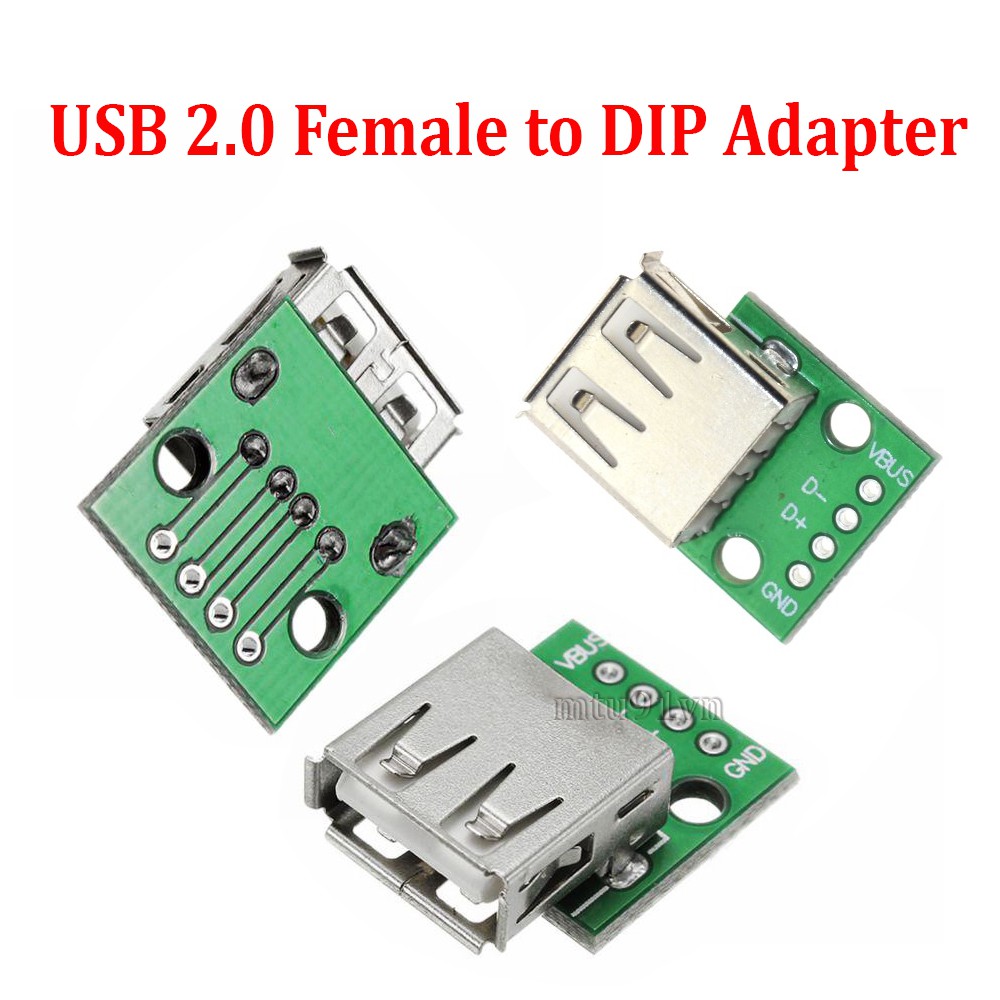Mạch chuyển USB to 4pin DIP - USB 2.0 3.0 to 4 pin DIP | Shopee Việt Nam