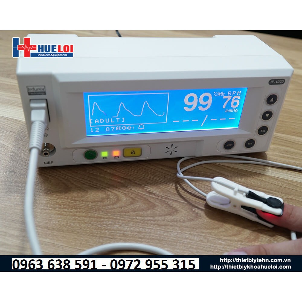 Máy theo dõi tim mạch bệnh nhân INFUNIX IP-1020 | Shopee Việt Nam