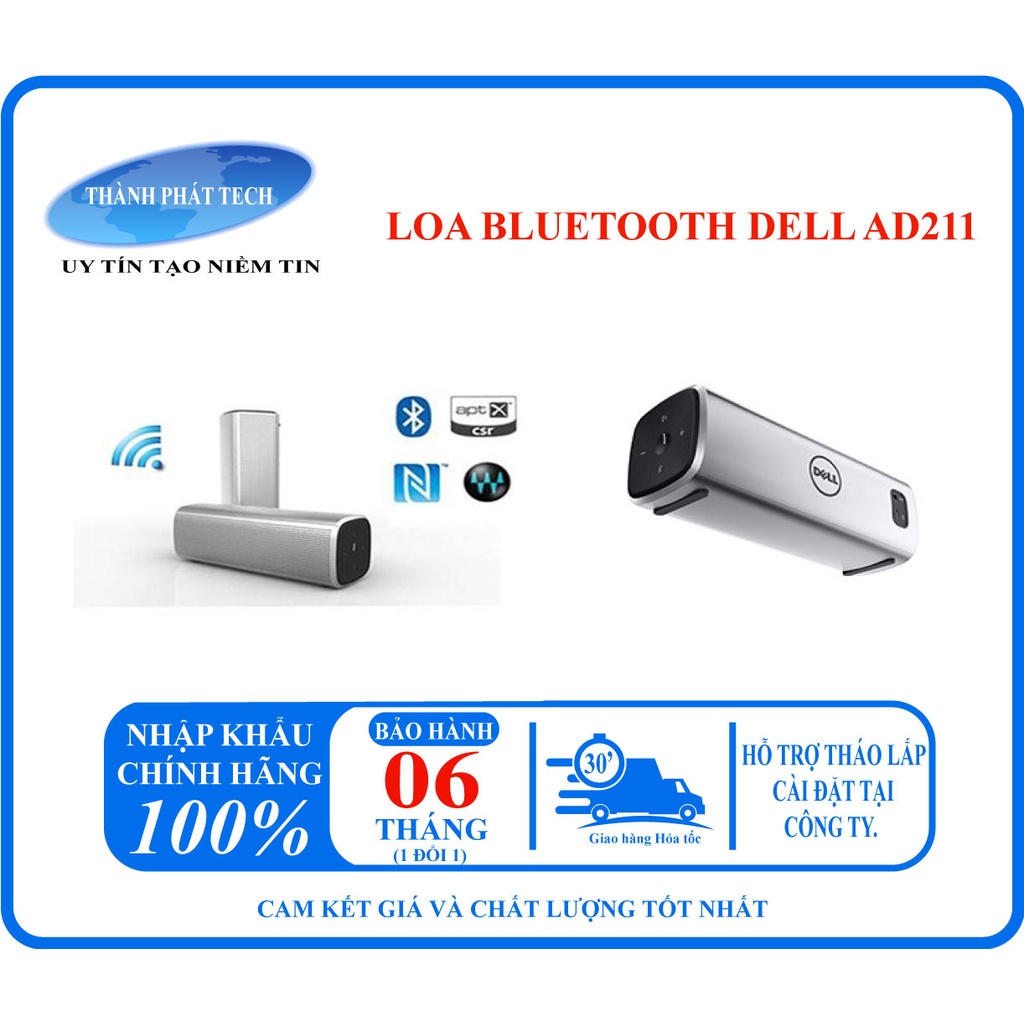LOA Dell Bluetooth Portable Speaker AD211-NEW 100% CHÍNH HÃNG | Shopee Việt Nam