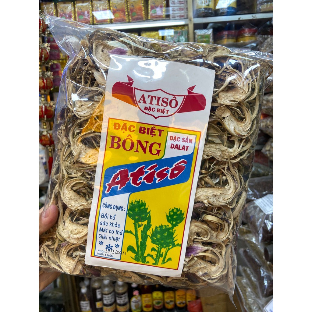 250gr BÔNG ATISO KHÔ ĐÀ LAT/ HOA ATISO KHÔ - giúp gan thận khỏe, giảm ...