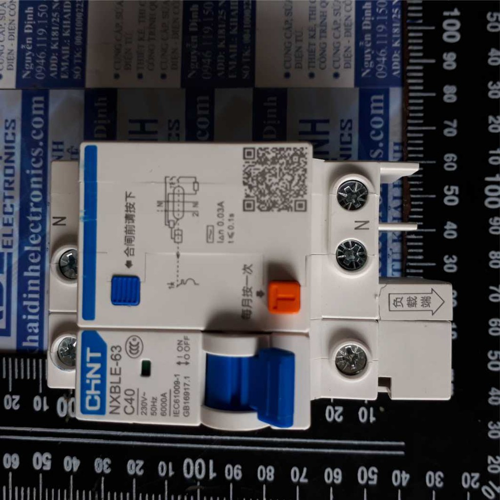 CB MCB AUTOMAX aptomat HÃNG CHINT CHỐNG GIẬT 1P+N kde3643 | Shopee Việt Nam