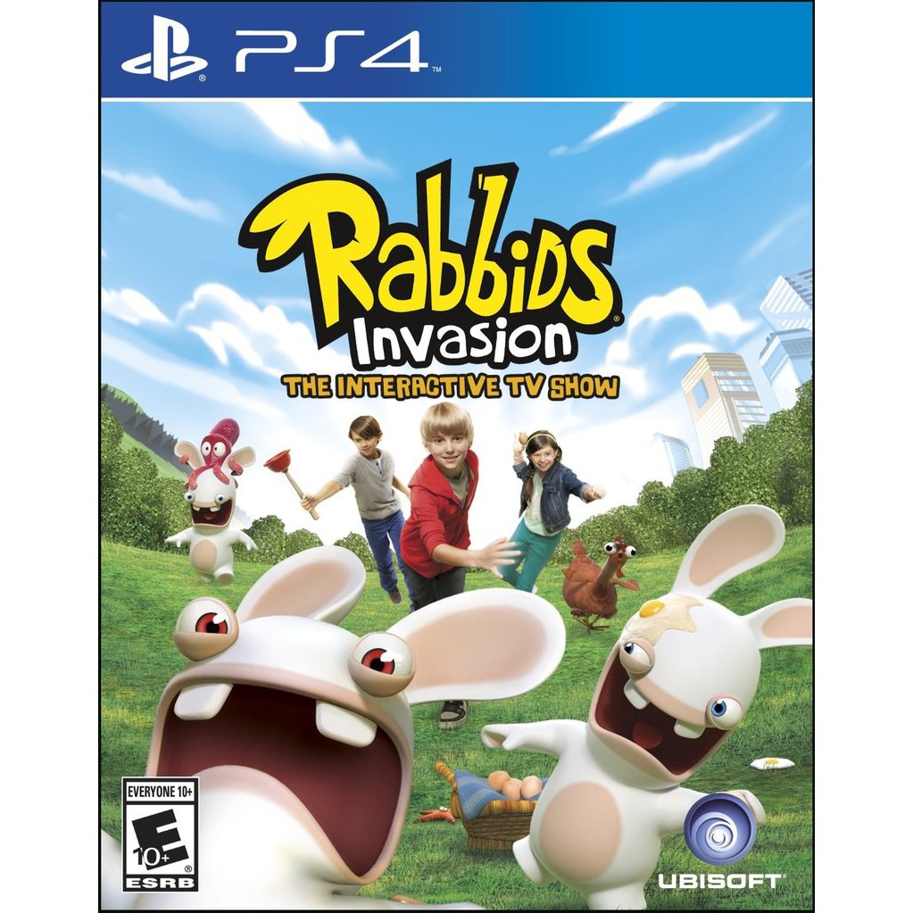 Đĩa game PS4: Rabbids Invasion: The Interactive TV Show | Shopee Việt Nam
