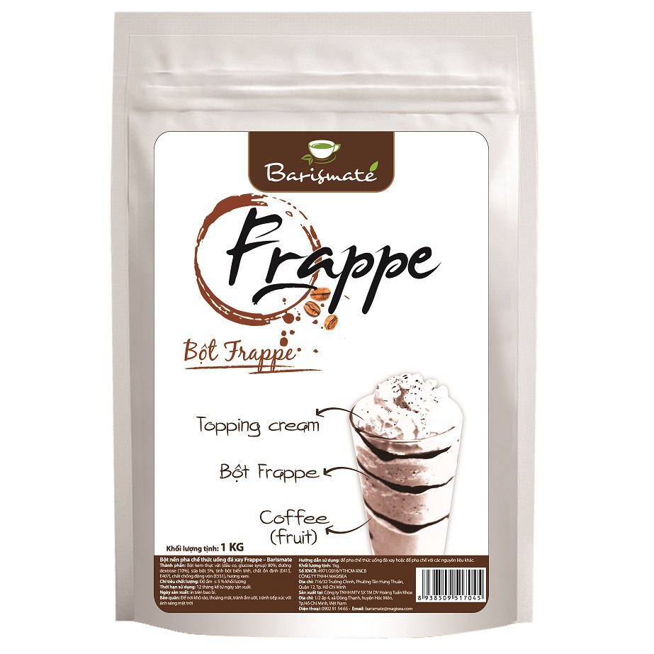 BỘT FRAPPE BARISMATE-1KG | Shopee Việt Nam