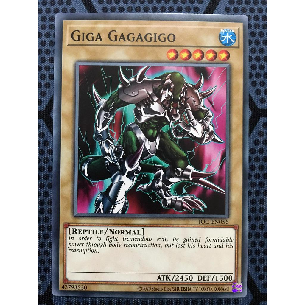 Bài yugioh thời đầu duel monster - Giga Gagagigo - IOC-EN056 - Common ...