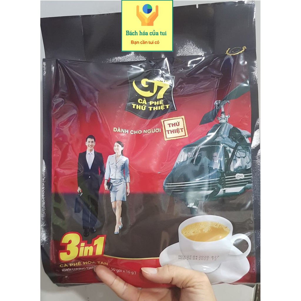 Cafe G7 Bịch 50 gói x 16g | Shopee Việt Nam