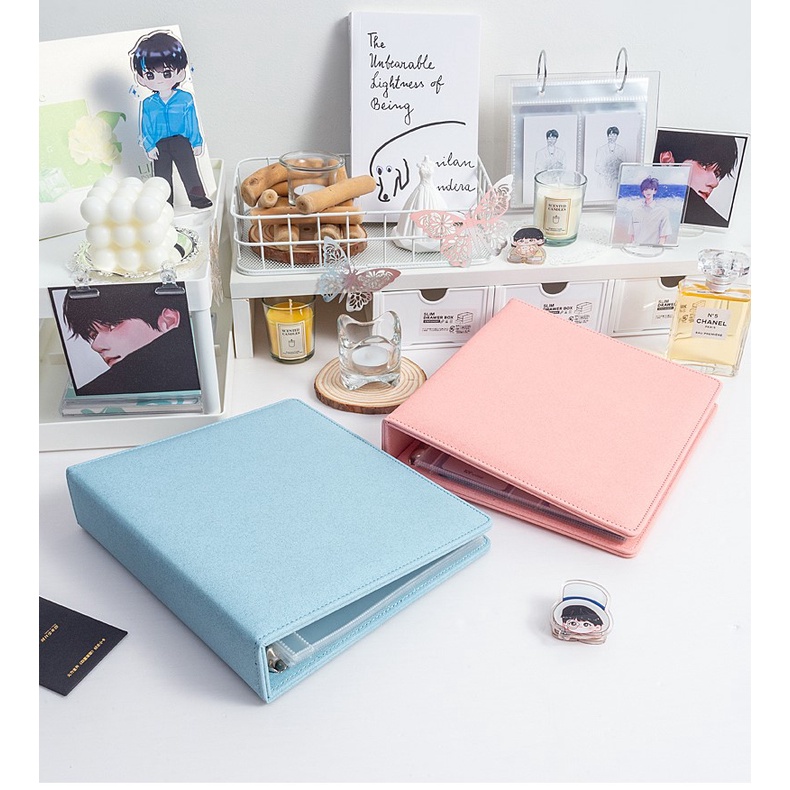 [Dreaming.Paste] Binder A5 lấp lánh bling bling 3 rings D - Sổ lưu trữ ...