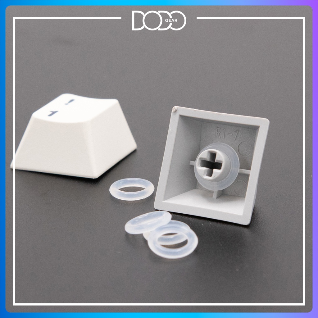 10 Vòng Oring giảm ồn bàn phím cơ, vòng đệm cao su keycap oring dày 1 ...